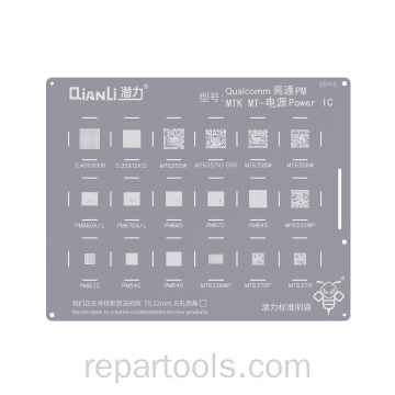 Reballing Stencil QS145 Qualcomm PM MTK MT-power Power IC Bulk